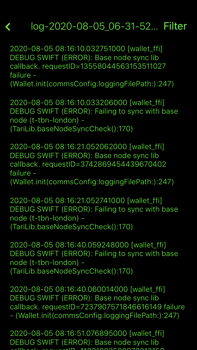 QA: Transaction still in progress · Issue #1909 · tari-project/tari · GitHub