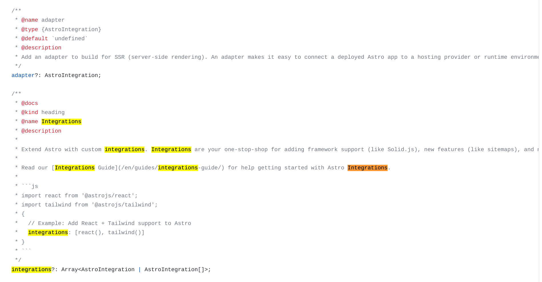 🐛 BUG: `adapter` not fully documented in Configuration Reference · Issue #3691 · withastro/astro ...