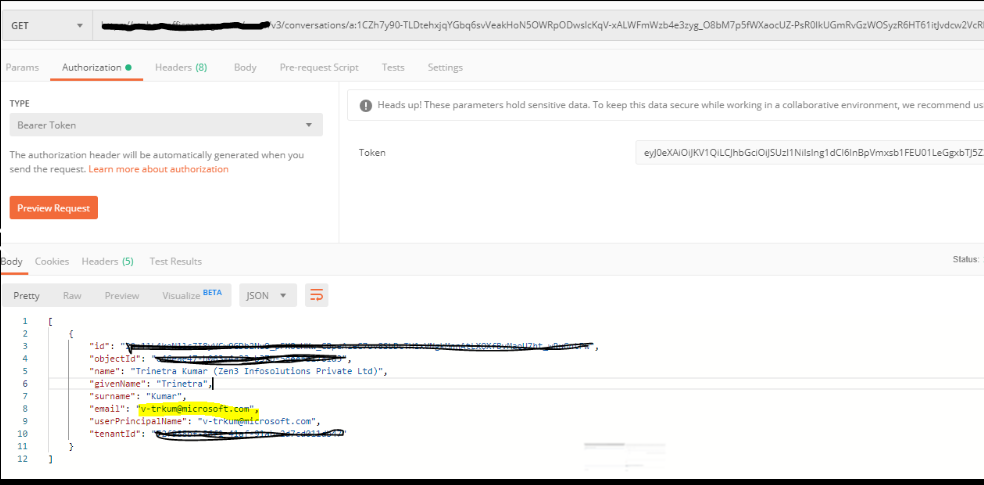 Getting user email in message extension · Issue #1574 · MicrosoftDocs/msteams-docs · GitHub