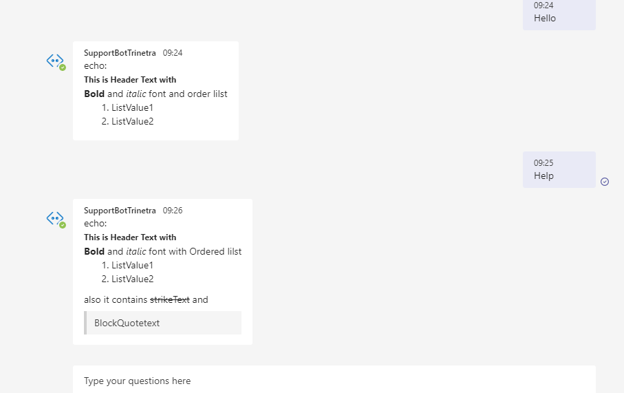 How to format messages? · Issue #2329 · MicrosoftDocs/msteams-docs · GitHub