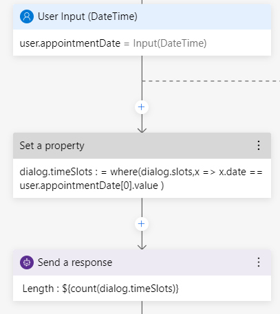 Pre built-in function where does not work · Issue #6586 · microsoft/BotFramework-Composer · GitHub