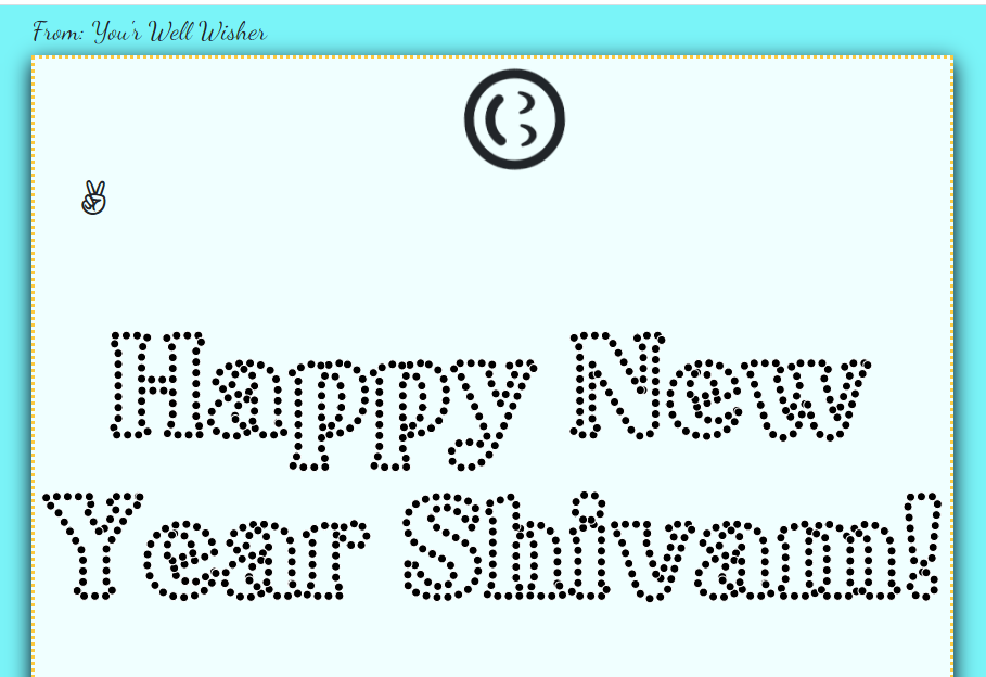 GitHub - Shivamk99/well-wisher-card: it's an greeting card where you ...