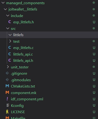 Unable to compile on S3, as not finding littlefs submodule, as not imported using component ...