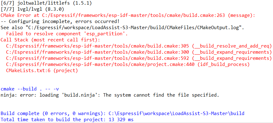 Project fails to compile when LITTLEFS included in an ESP-IDF project, from V1.5.1 as a ...