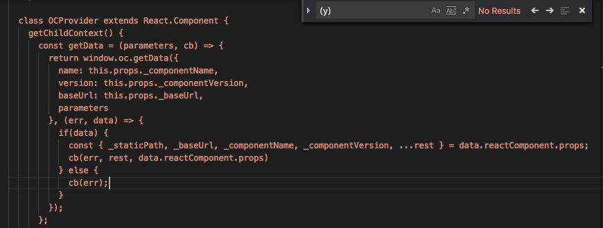 [DX-323] when server.js errors, getData doesn't pass that on, it has a different runtime error ...