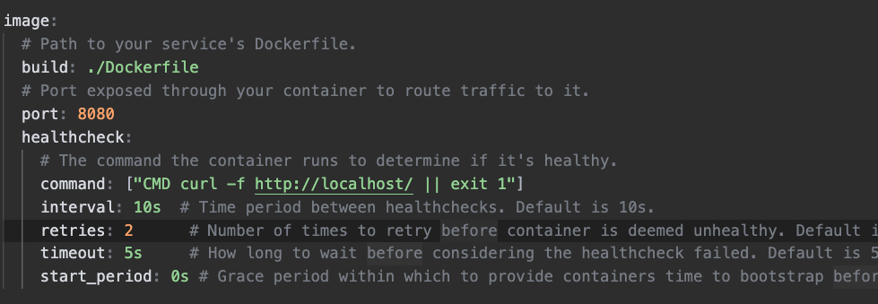 Parsing HEALTHCHECK CMD bug · Issue #1079 · aws/copilot-cli · GitHub
