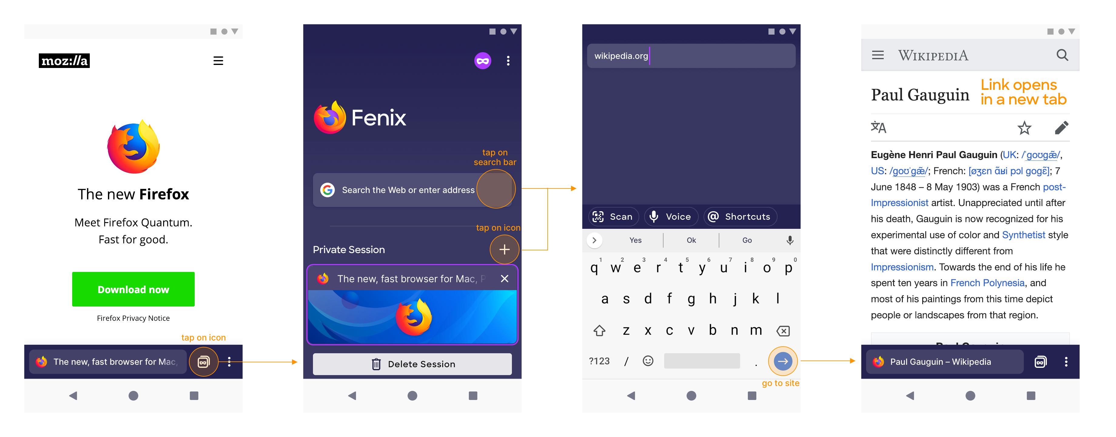 [UX] Private Browsing · Issue #181 · mozilla-mobile/fenix · GitHub