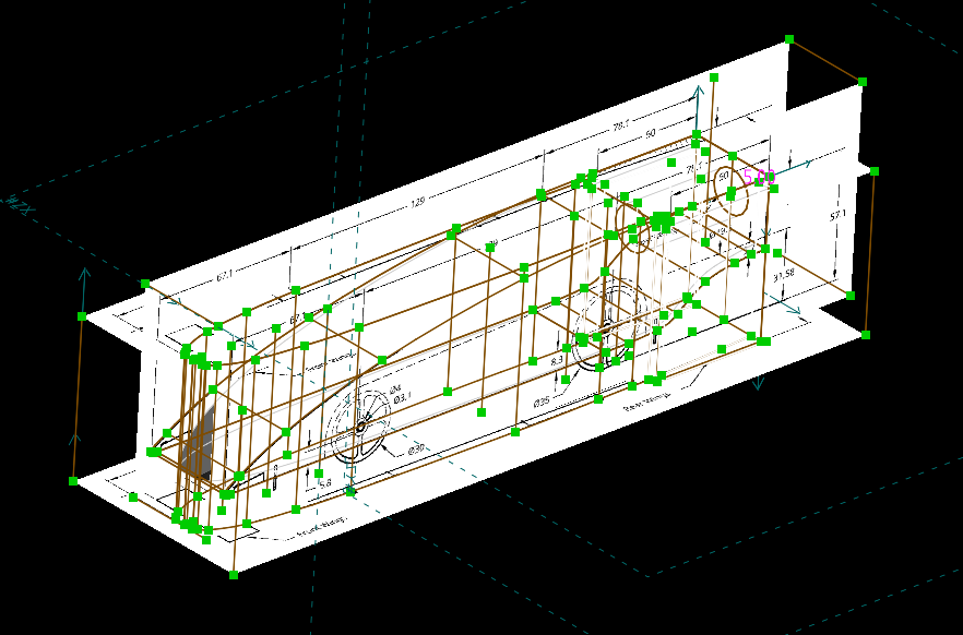 Images From A Sketch Are Extruded And Get In The Way · Issue 1418 · Solvespace Solvespace