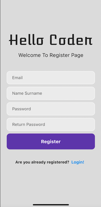 GitHub - yemlihanist/loginui: minimal login and register ui