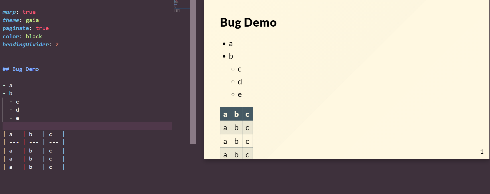 Table export error if out of bound · Issue #330 · marp-team/marp-vscode ...