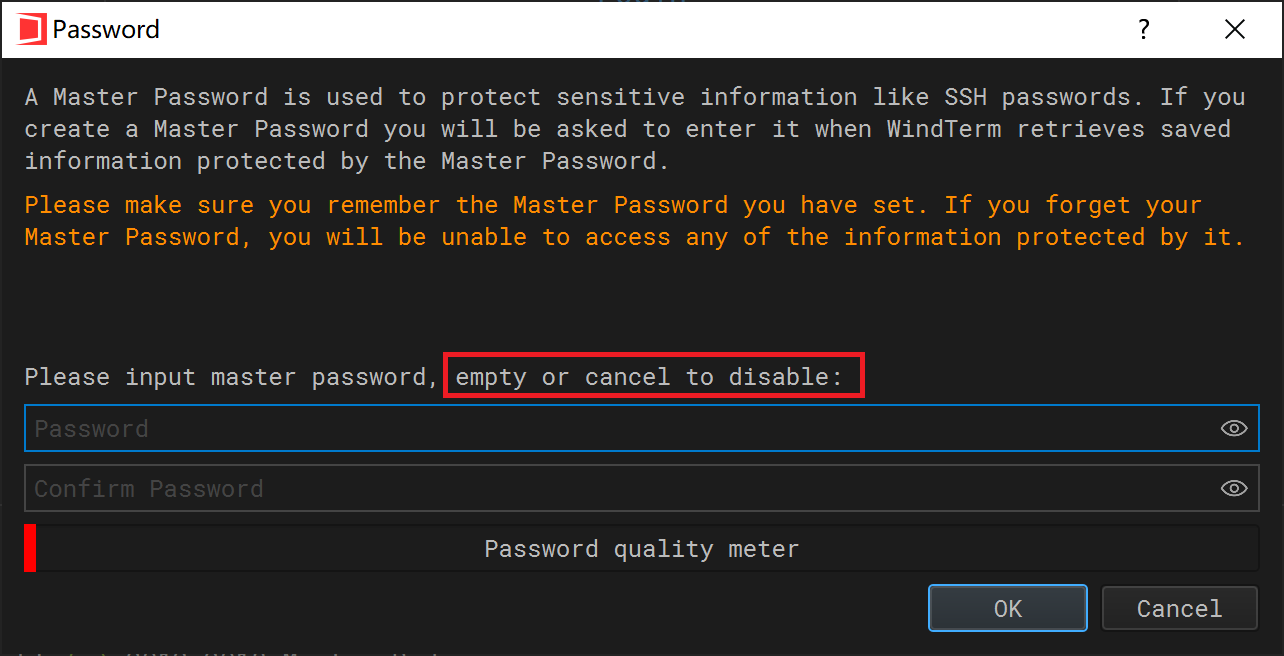 How to reset the master password if I forget it? · Issue #1111 ...