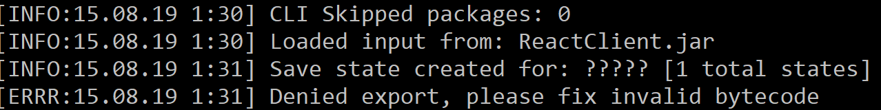 Encrypted bytecode Error · Issue #166 · Col-E/Recaf · GitHub