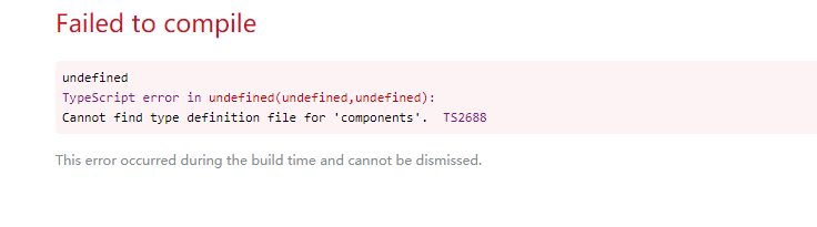 Throw the exception of "Failed to compile" when executing "yarn start" · Issue #1 · elsa ...