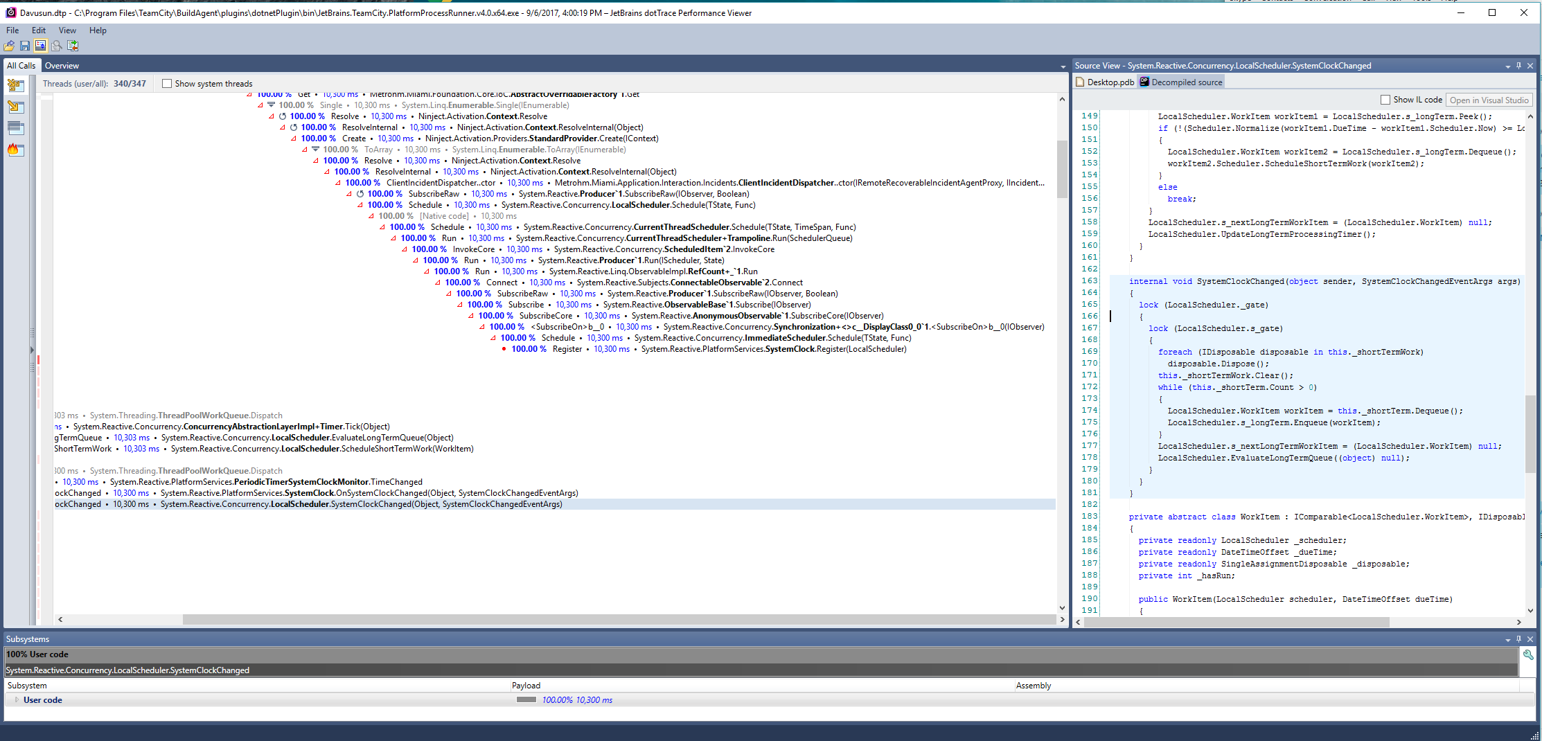 Deadlock in LocalScheduler · Issue #400 · dotnet/reactive · GitHub