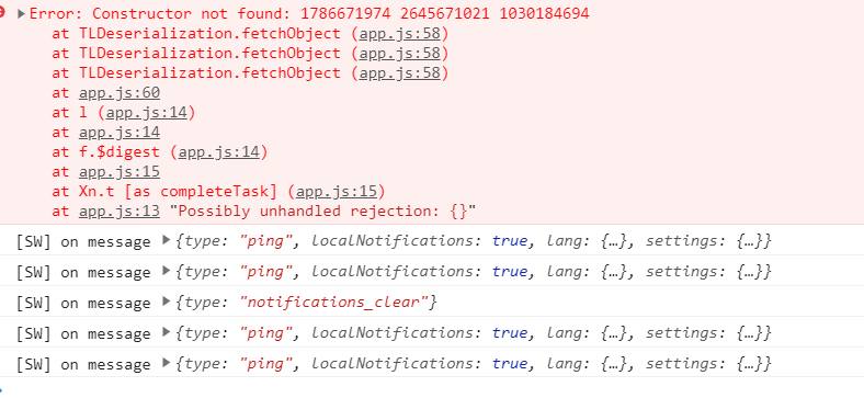 Waiting for network.... Retry · Issue #1947 · zhukov/webogram · GitHub