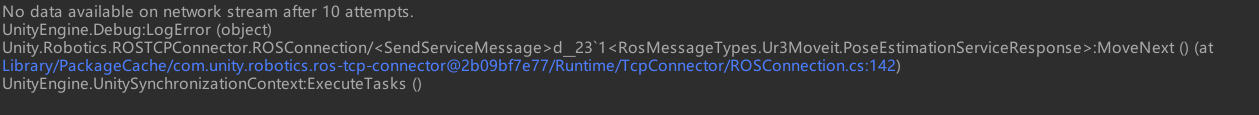 Im Having A Ros Tcp Problem · Issue 36 · Unity Technologiesrobotics Object Pose Estimation 5359
