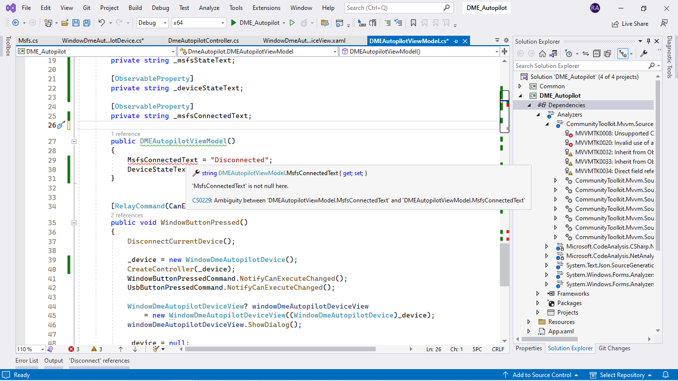 ObservableProperty causes build error · Issue #598 · CommunityToolkit/dotnet · GitHub