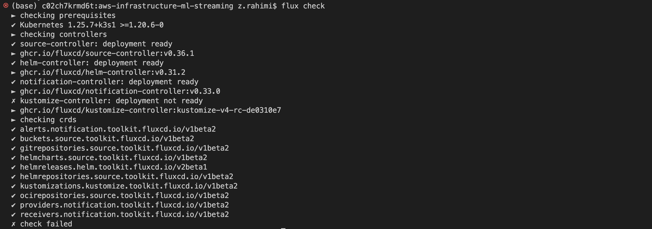 Flux Bootstrap failing with 2 health check and Issues with Strimzi Operator · Issue #3738 ...