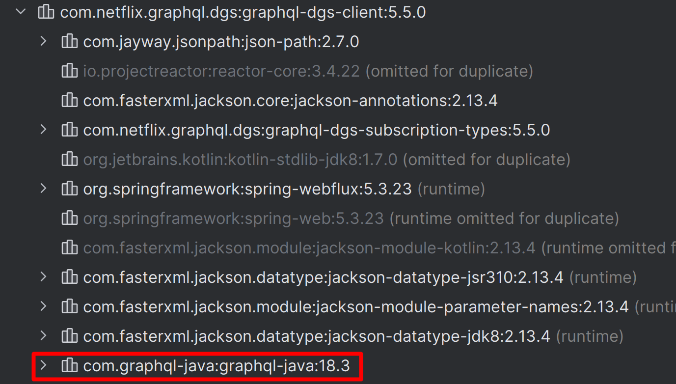 bug: 5.4.0 does not properly upgrade grapqhl-java to 19.0 · Issue #1281 · Netflix/dgs-framework ...