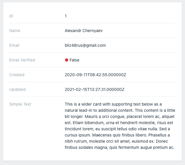 [10.0] Add a simple view to display data · Issue #1607 · orchidsoftware/platform · GitHub