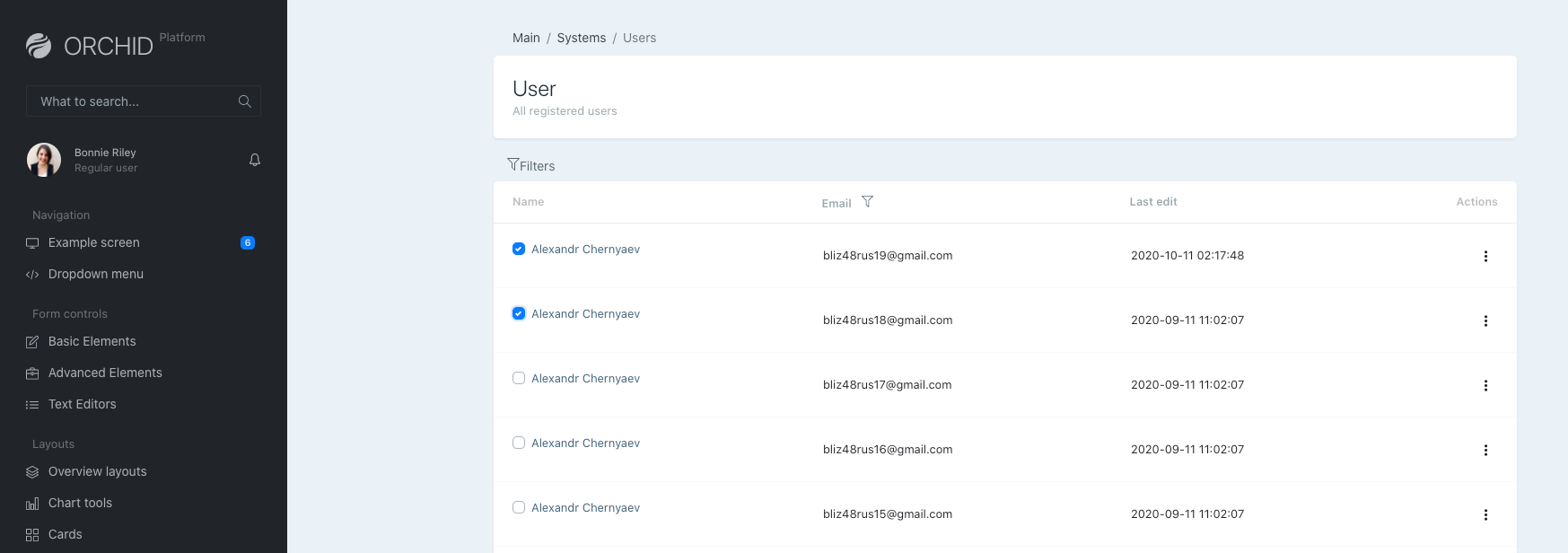 Bulk Actions · Issue #1296 · orchidsoftware/platform · GitHub