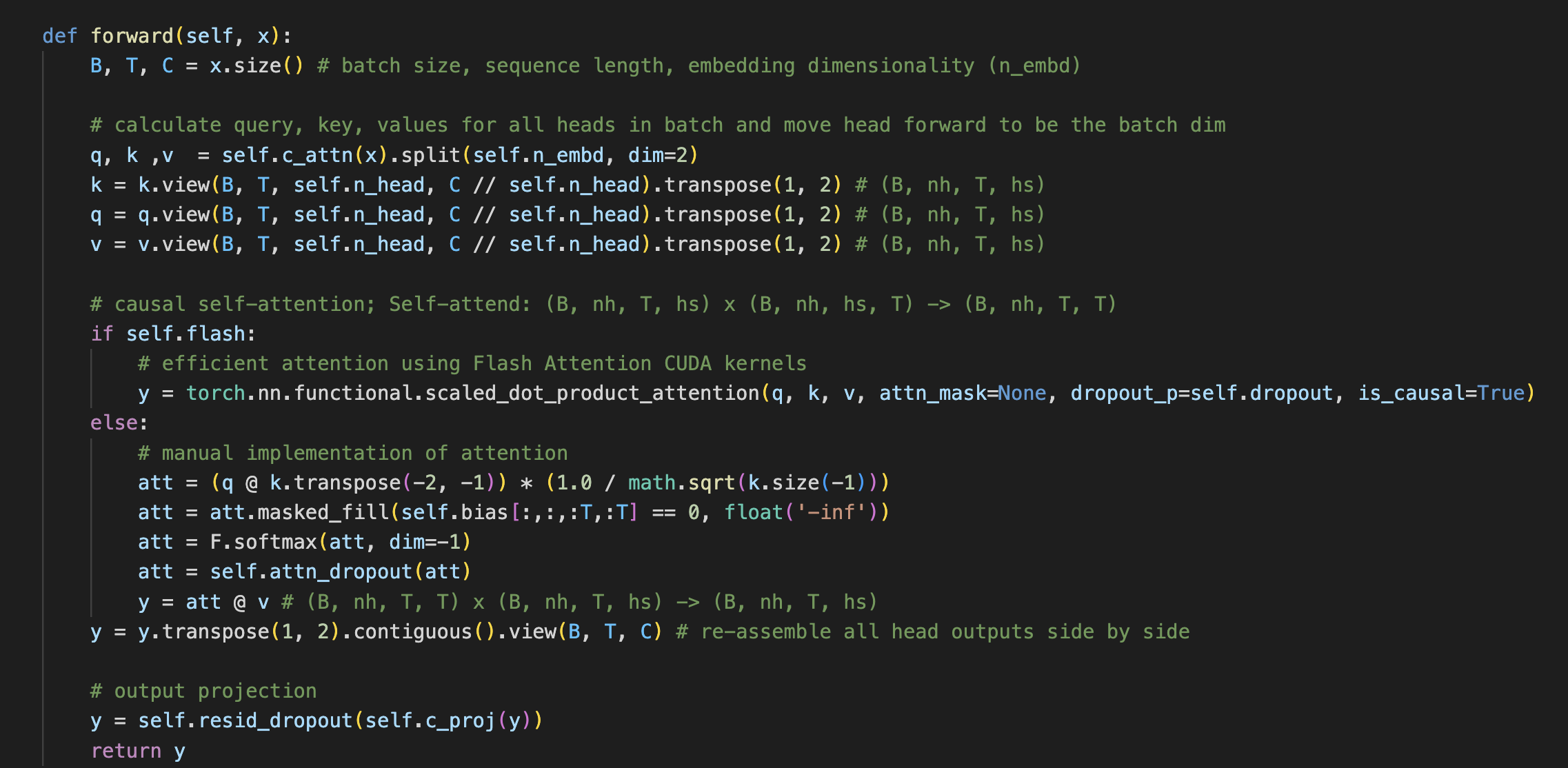Prepending previous K,V output of attn to current KV · Issue #148 · karpathy/nanoGPT · GitHub