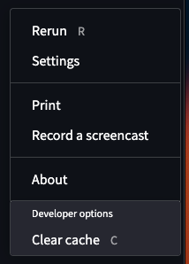 Ability to hide the hamburger menu · Issue #395 · streamlit/streamlit · GitHub