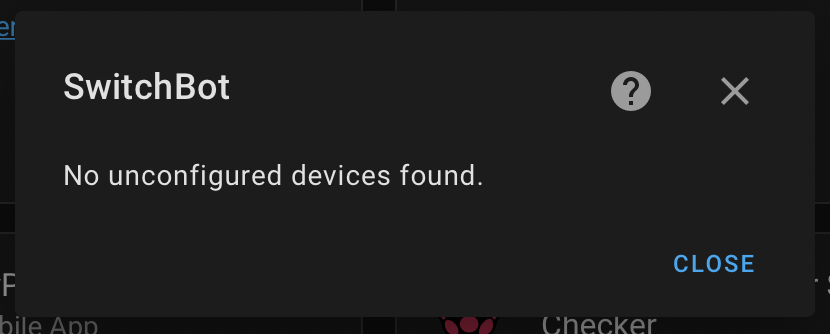 Switchbot integration cant be added (No unconfigured devices found) · Issue #75792 · home ...
