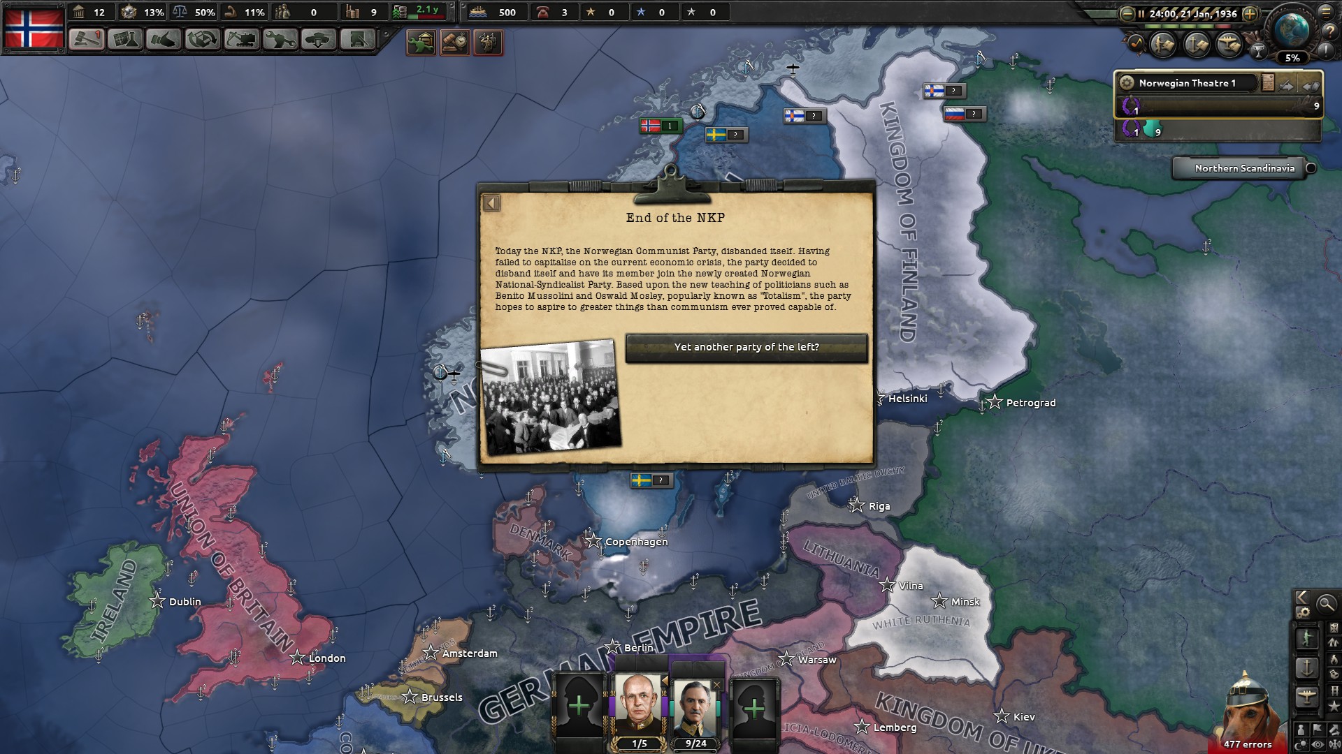 Typos In Nor Events · Issue 4038 · Kaiserreich Kaiserreich 4 Bug