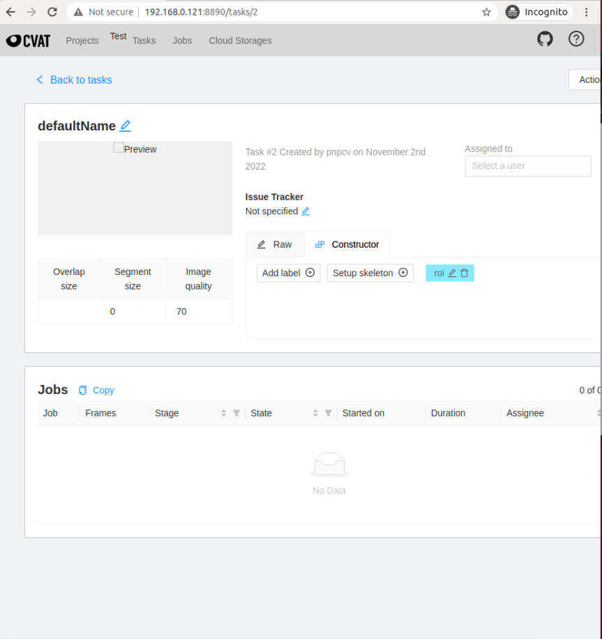 Unable to attach a file to created task · Issue #5221 · cvat-ai/cvat · GitHub