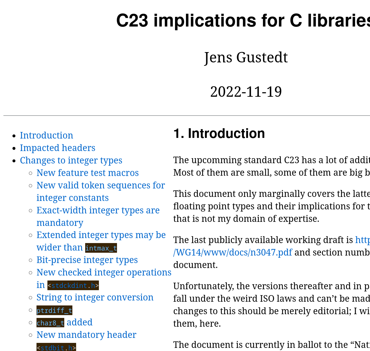 [Broken Website] C23 implications for C libraries · Issue #10349 ...