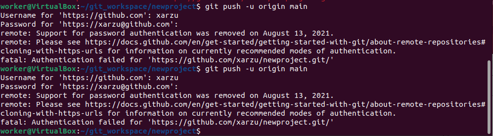 First time git push with problems · community · Discussion #34963 · GitHub