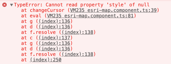 Need Help Converting To Angular Code · Issue 39 · Esriangular Cli Esri Map · Github