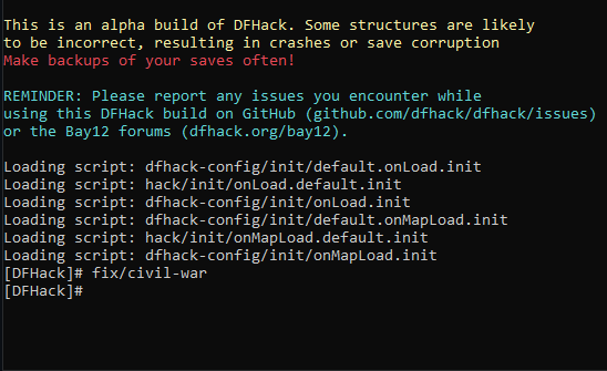 Script pulling civilization diplomacy data doesn't actually return data. · Issue #2631 · DFHack ...