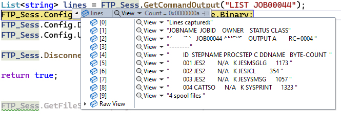 IBM z/OS Get JCL job output via FTP · Issue #1195 · robinrodricks/FluentFTP · GitHub
