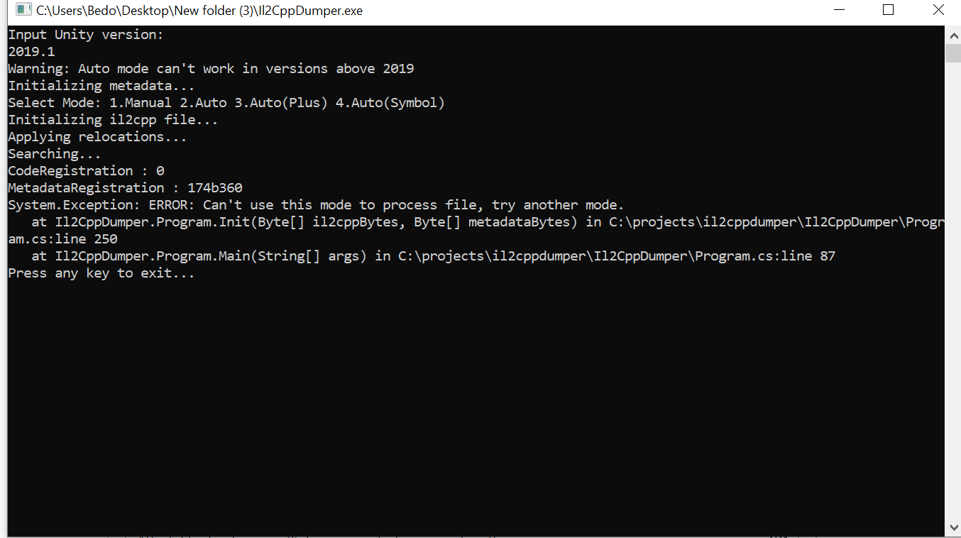 About the latest version Il2CppDumper-v4.5.11 · Issue #148 · Perfare ...