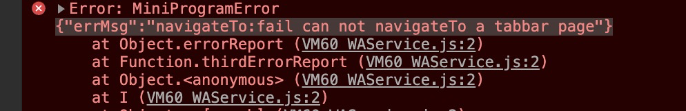 [Question]navigateTo:fail can not navigateTo a tabbar page · Issue #2083 · alibaba/rax · GitHub