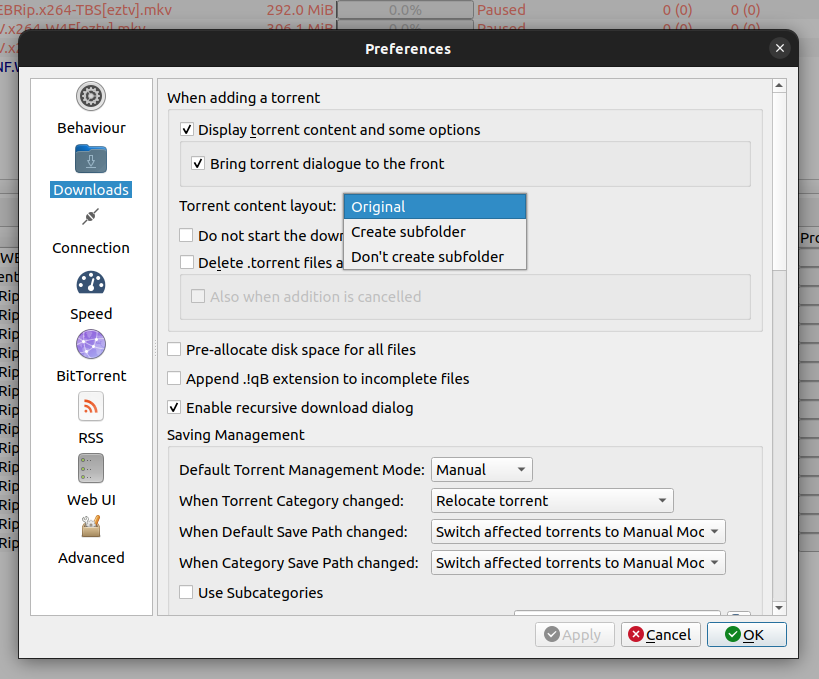 Dropdown menu renders wrongly on Ubuntu · Issue #10 · dracula/qbittorrent · GitHub