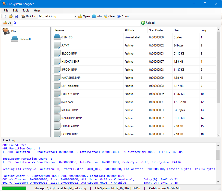 Releases Gsmrana File System Analyzer Github