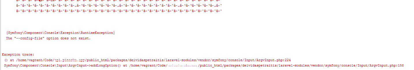 Fatal error: Uncaught Error: Class 'PhpCsFixer\Finder' · Issue #276 · nWidart/laravel-modules ...