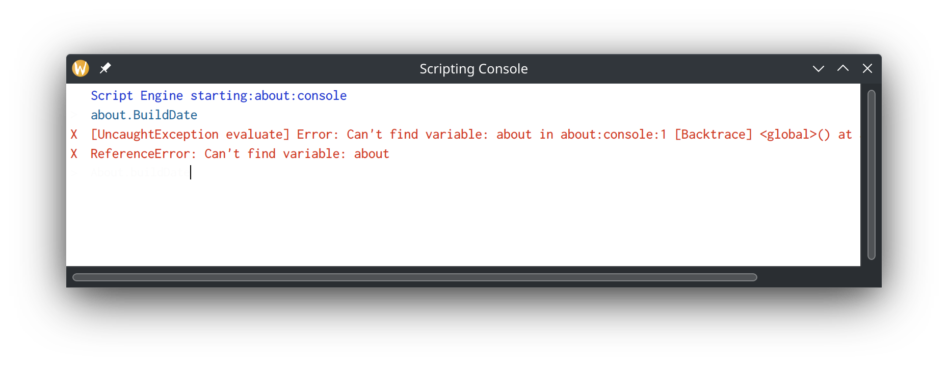 Text is unreadable in JavaScript console in dark theme · Issue #324 · overte-org/overte · GitHub
