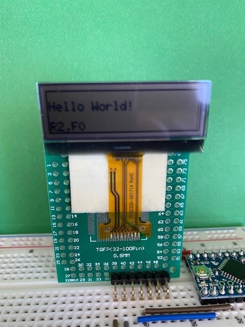 COG Serial SPI 132x32 Graphic LCD Display No Backlight ST7567A · Issue ...