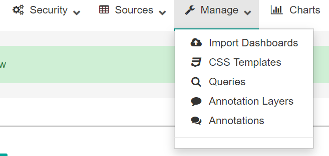 Dashboard Emails Chart Emails Schedules Menu Not Showing Up With Master Branch Code · Issue