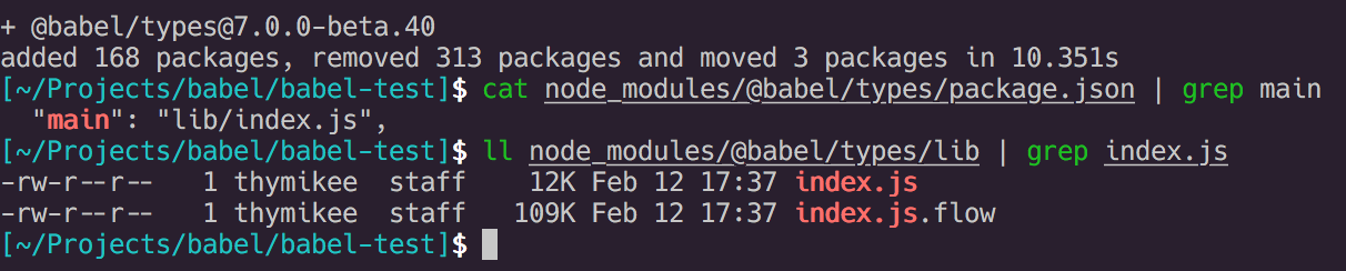 package.json missing "main" entry for @babel/types. · Issue #7437 · babel/babel · GitHub