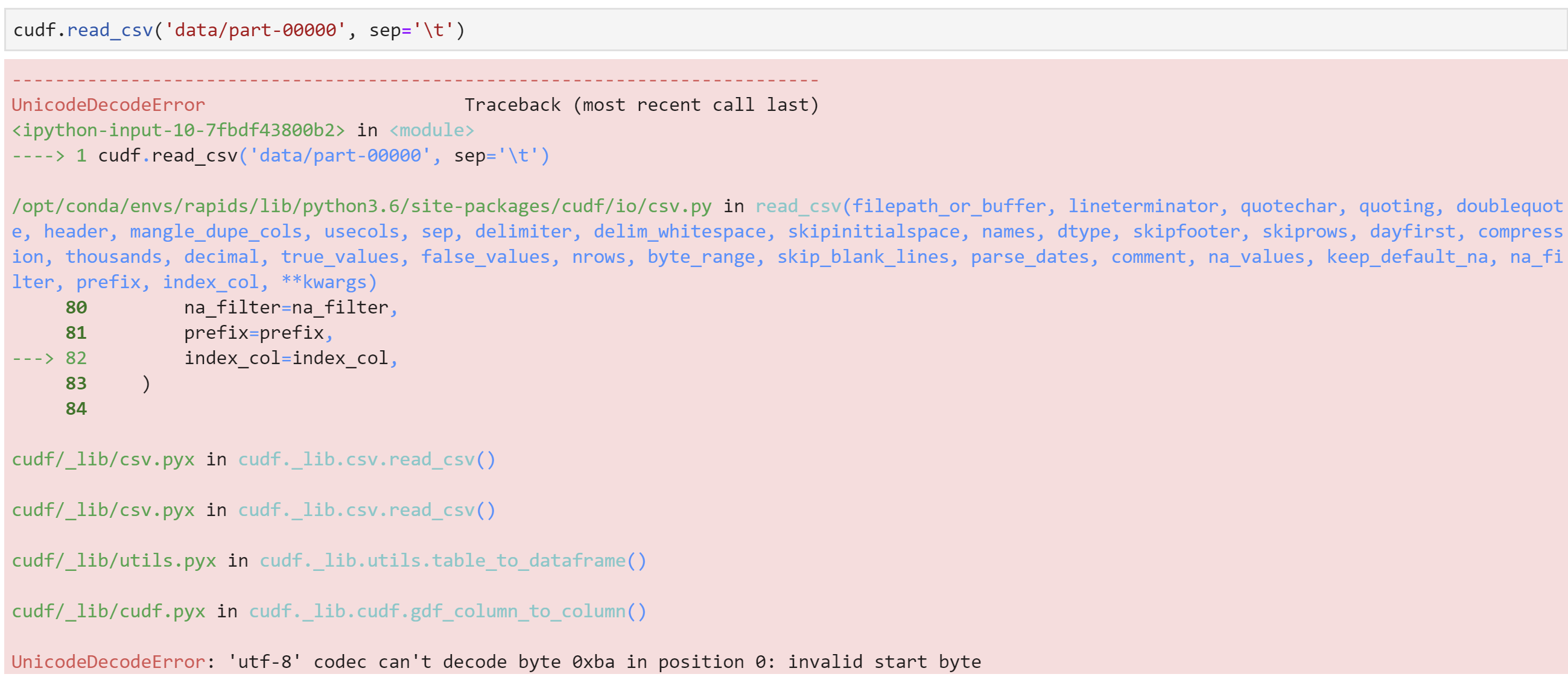 [FEA] Support GB18030 encoding for cuIO readers / writers · Issue #3688 · rapidsai/cudf · GitHub