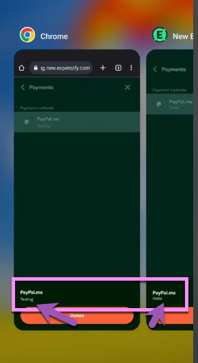[HOLD for payment 2023-04-17] Vertical space between paypal.me and PayPal username is different ...