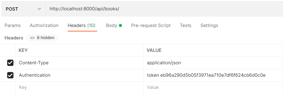 Books Creation - Fails with 'Authentication credentials were not ... Books Creation - Fails with 'Authentication credentials were not ...
