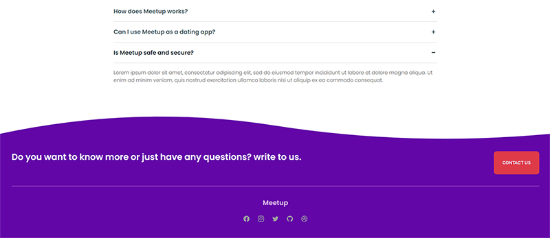 Footer CTA - Not Centered · Issue #2 · app-generator/sample-material ... Footer CTA - Not Centered · Issue #2 · app-generator/sample-material ...
