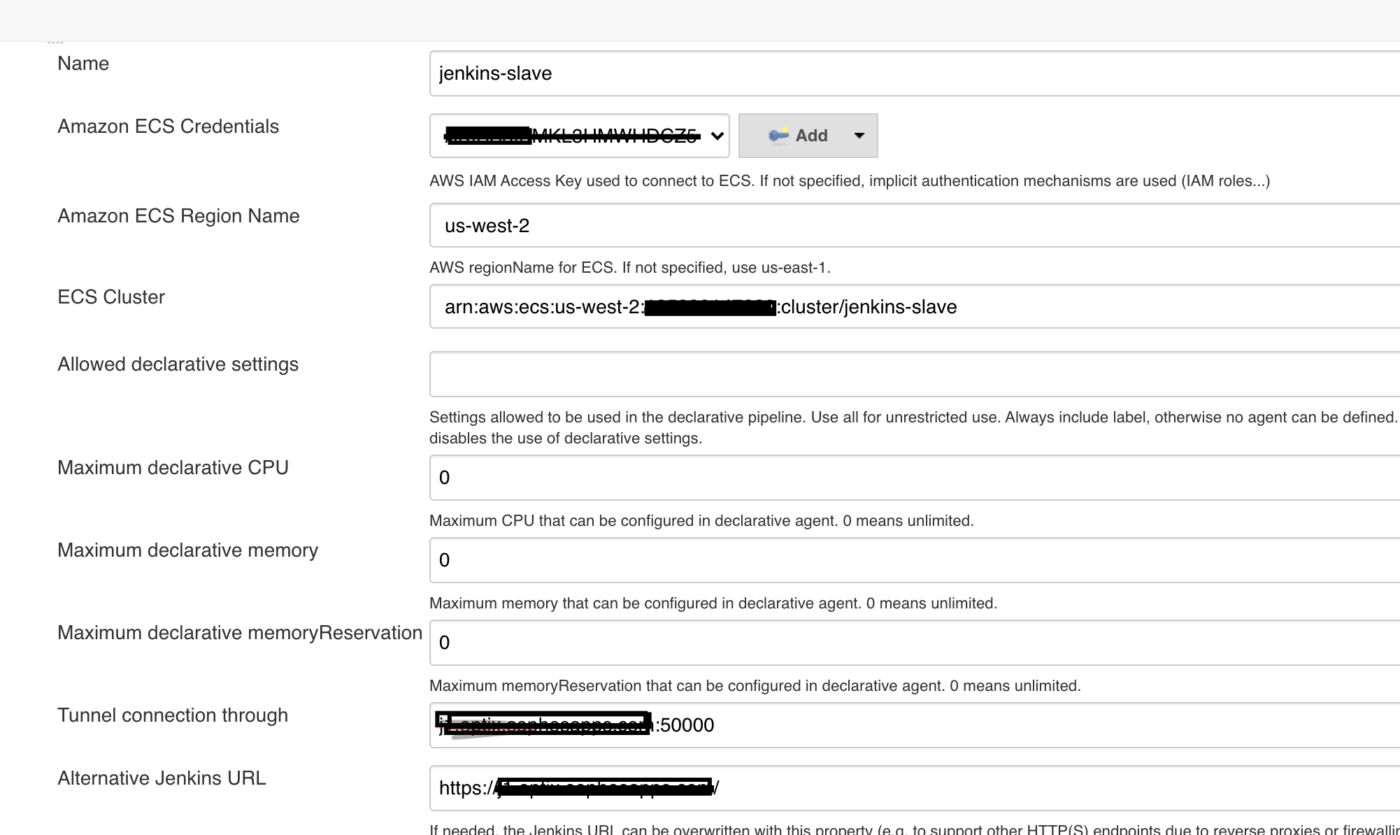 EVERE: Failed to connect to jenkins 50000 · Issue #198 · jenkinsci/amazon-ecs-plugin · GitHub
