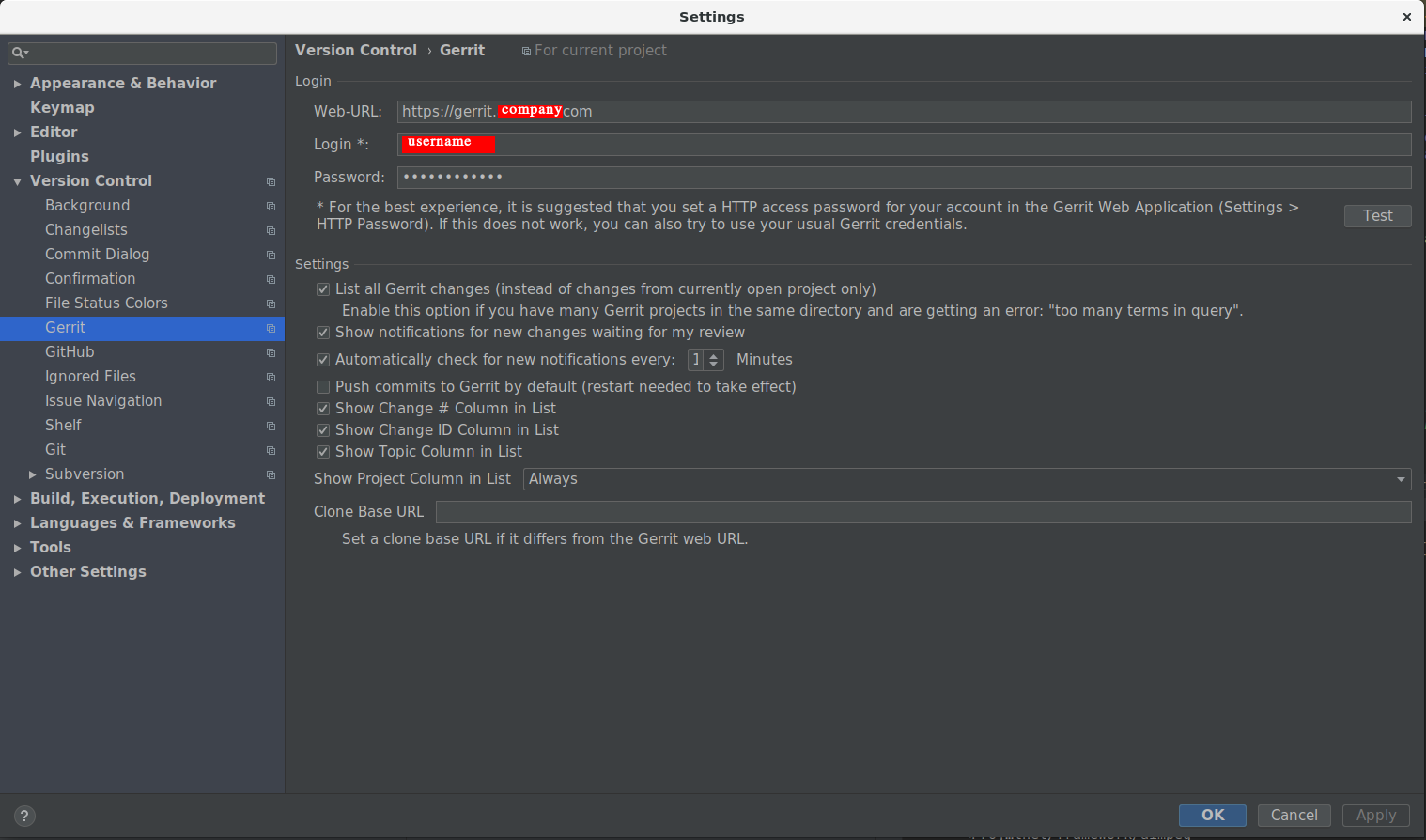 No information in the plugin's panel · Issue #342 · uwolfer/gerrit-intellij-plugin · GitHub